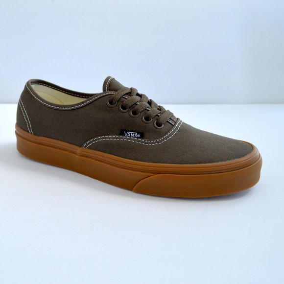 Vans | Shoes | Vans Authentic Gum Canteen Brown Sneaker Shoes | Poshmark